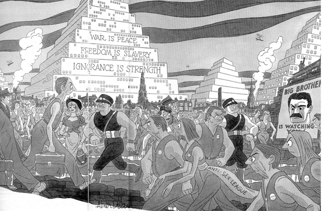 What George Orwell Got Wrong About the New Surveillance State – Mother ...