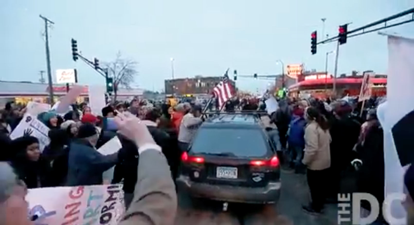 Fox News Republished a Celebratory Video of “Cars Plowing Through ...