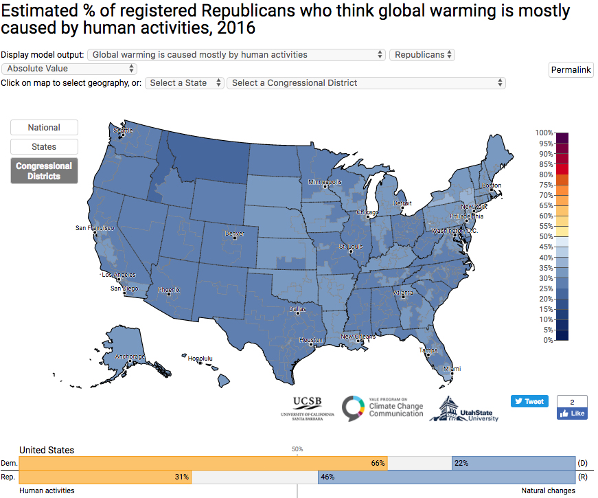 This Map Shows Exactly How Many Republicans in Your District Don’t ...