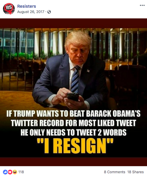 See the Mysterious Fake Facebook Posts that Targeted the Left – Mother ...