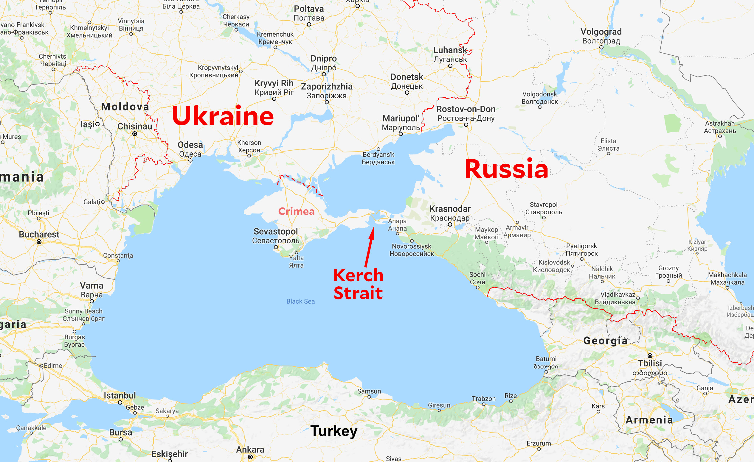 So What Happened in the Kerch Strait? – Mother Jones