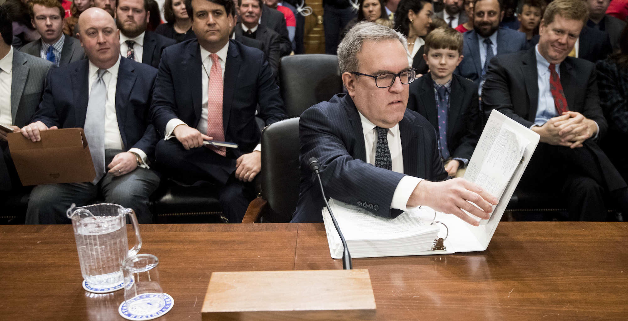 EPA Nominee Andrew Wheeler Wasn’t Ready for the Senate’s Questions on ...