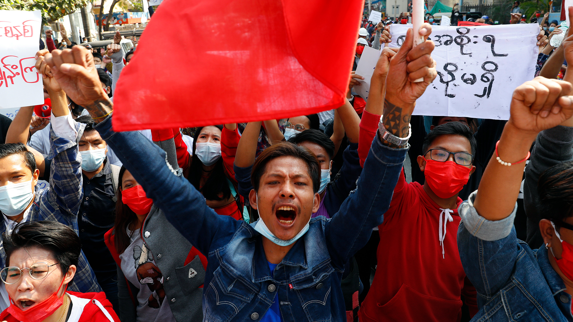 Gripping Photos: Anti-Coup Protesters Are Defying Myanmar’s Military in ...