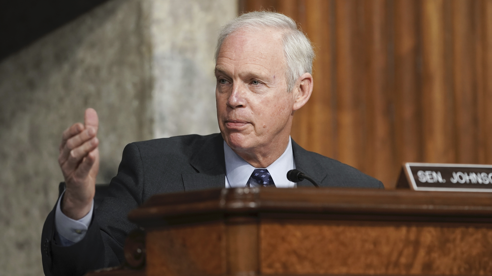 Sen. Ron Johnson Wasn’t Worried During Capitol Attack Because Rioters ...