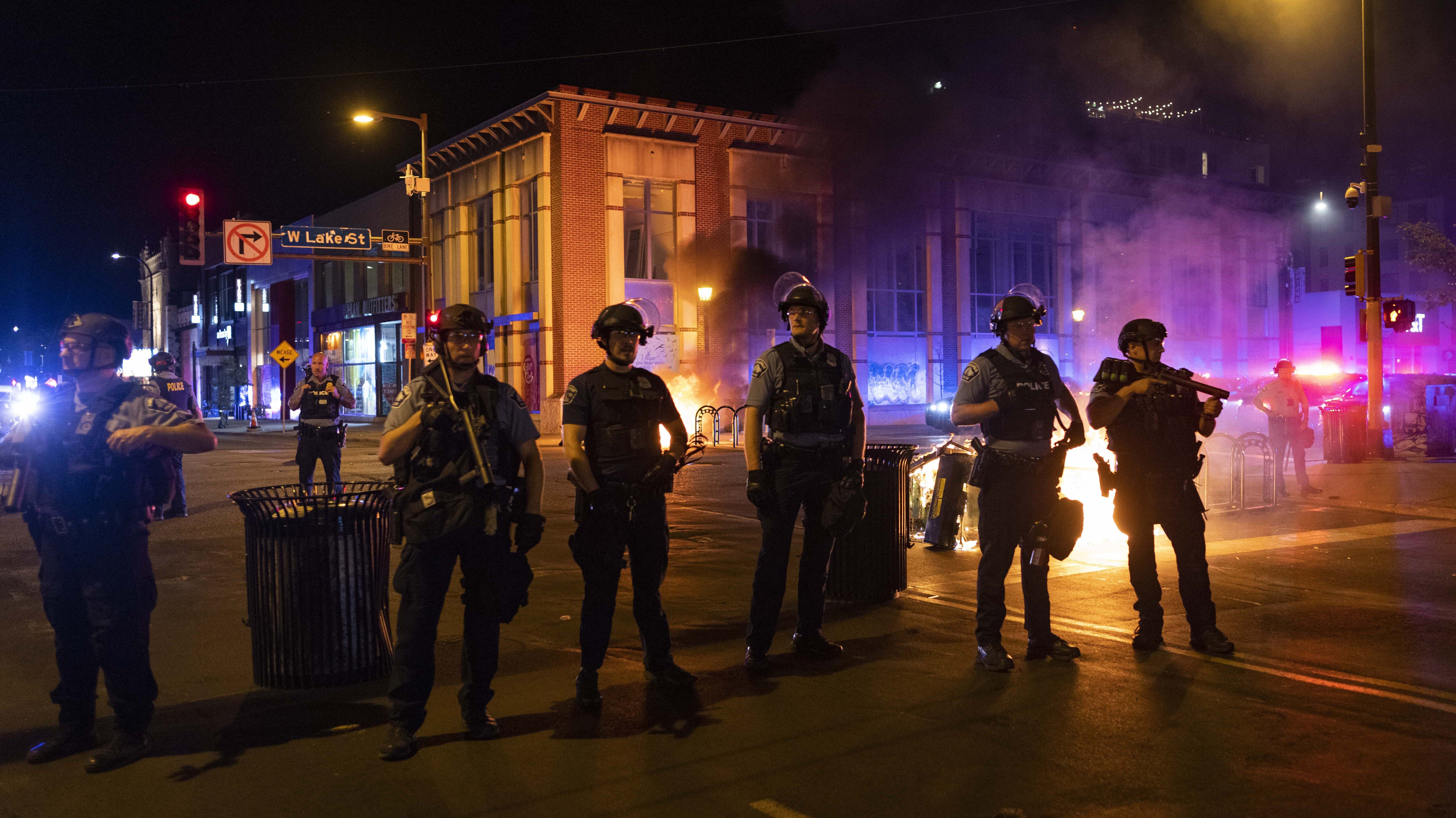 Protests Erupt in Minneapolis Again After Man Shot and Killed by US ...