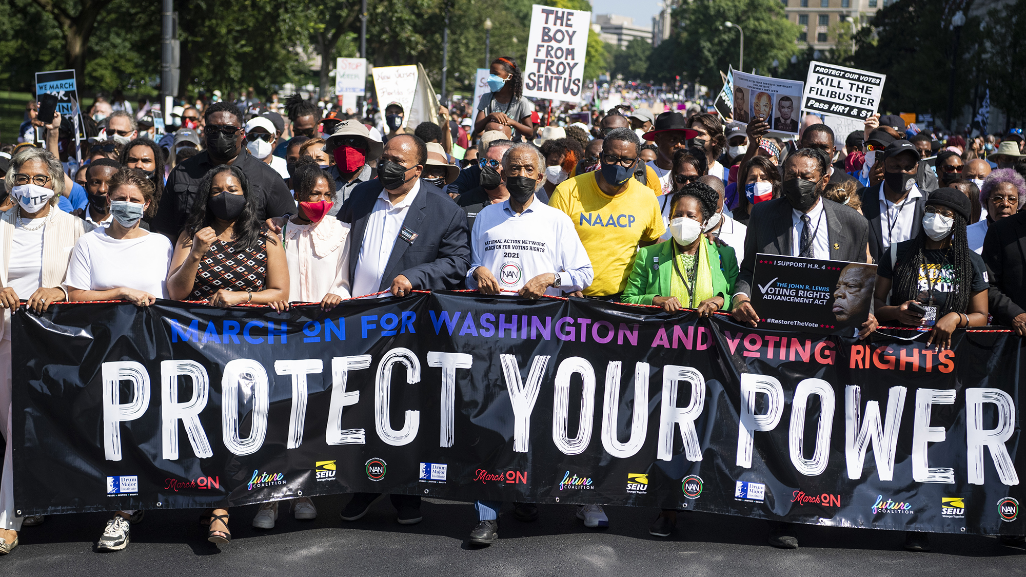 Voting Rights Marches Draw Crowds, But They’re Losing the War – Mother ...