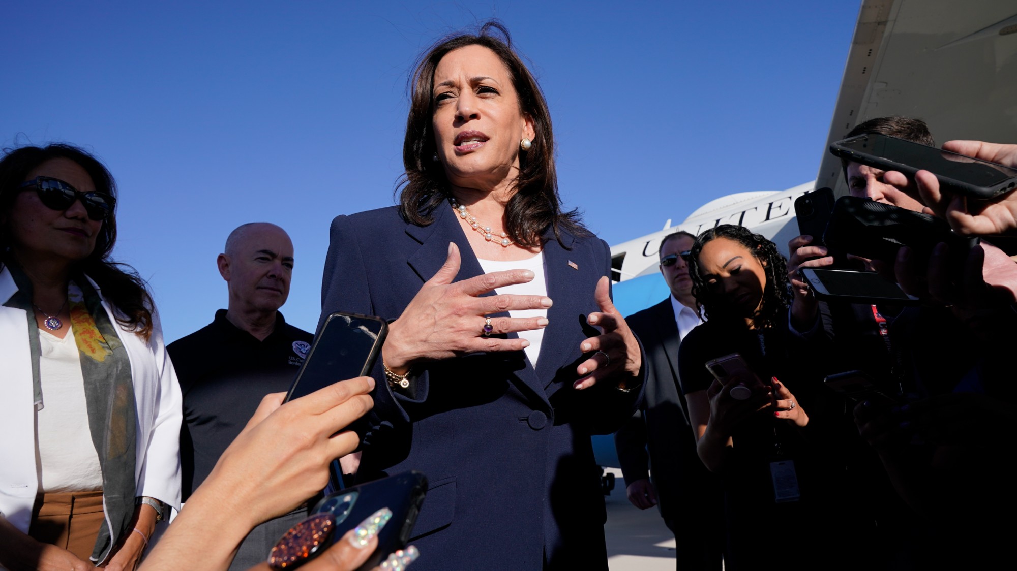 The Myth of Kamala Harris as “Border Czar” – Mother Jones