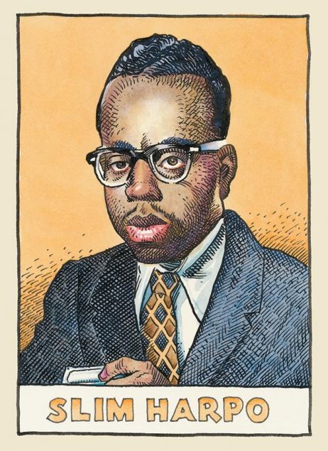 13 Cartoon Portraits of Legendary Blues Artists – Mother Jones