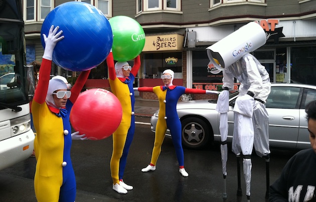 Google Bus Protest the Most San Francisco Thing Ever – Mother Jones