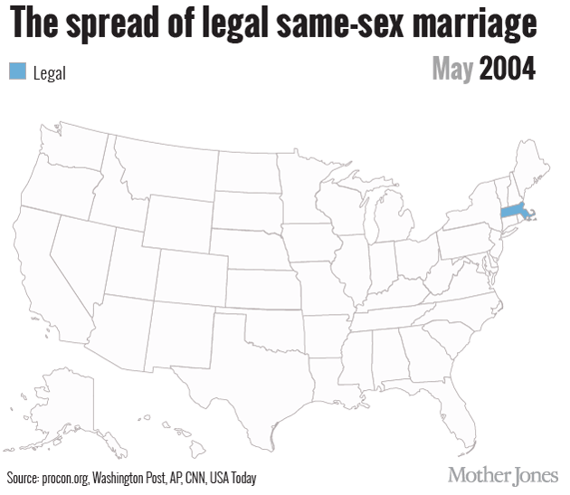 Map: Which States Allow Gay Marriage? – Mother Jones