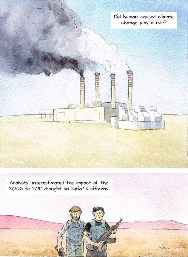 Syria’s Climate-Fueled Conflict, In One Stunning Comic Strip – Mother Jones