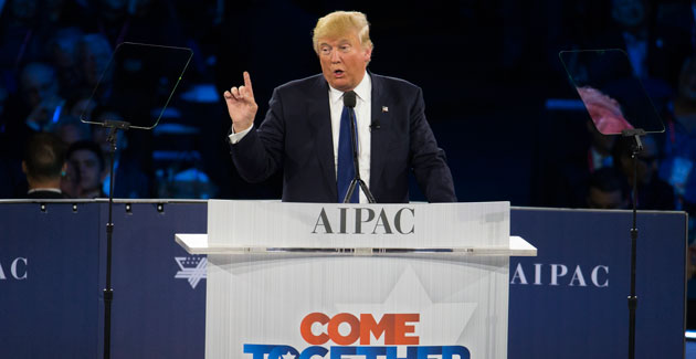 Donald Trump Stayed So On-Message at AIPAC He Used a Teleprompter ...