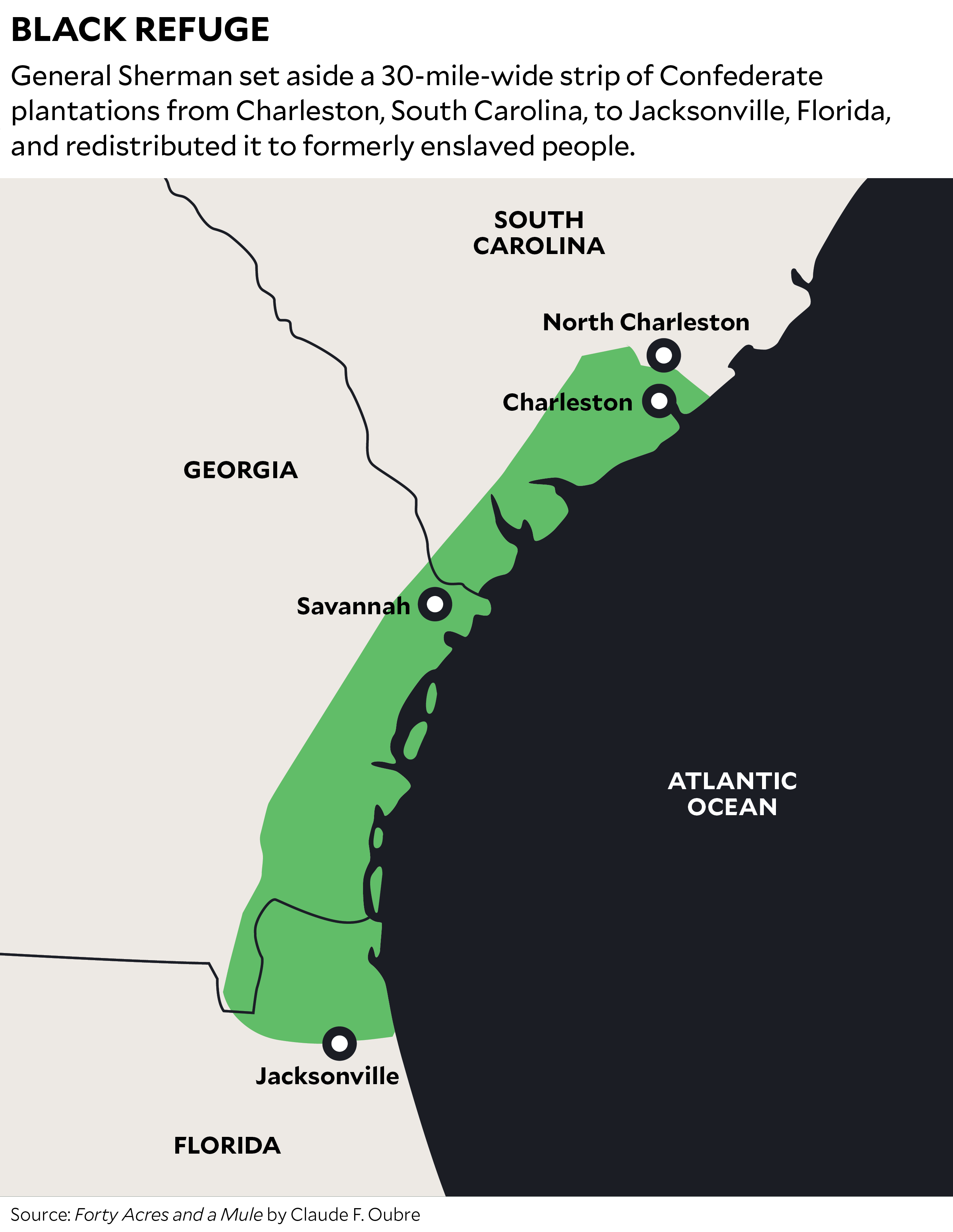 Broken promise: The story of the '40 Acres and a Mule' land titles